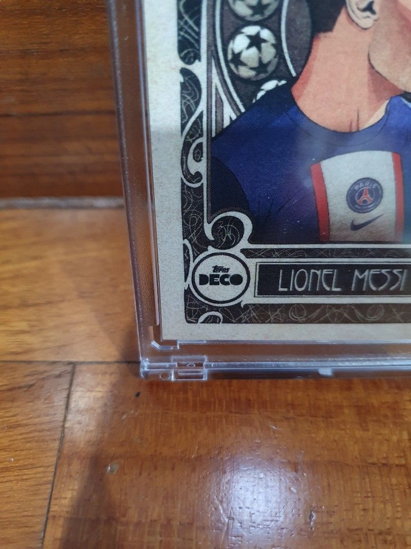 Topps Deco 22/23 LIONEL MESSI GOAT Artistry Card Paris Saint Germain ...