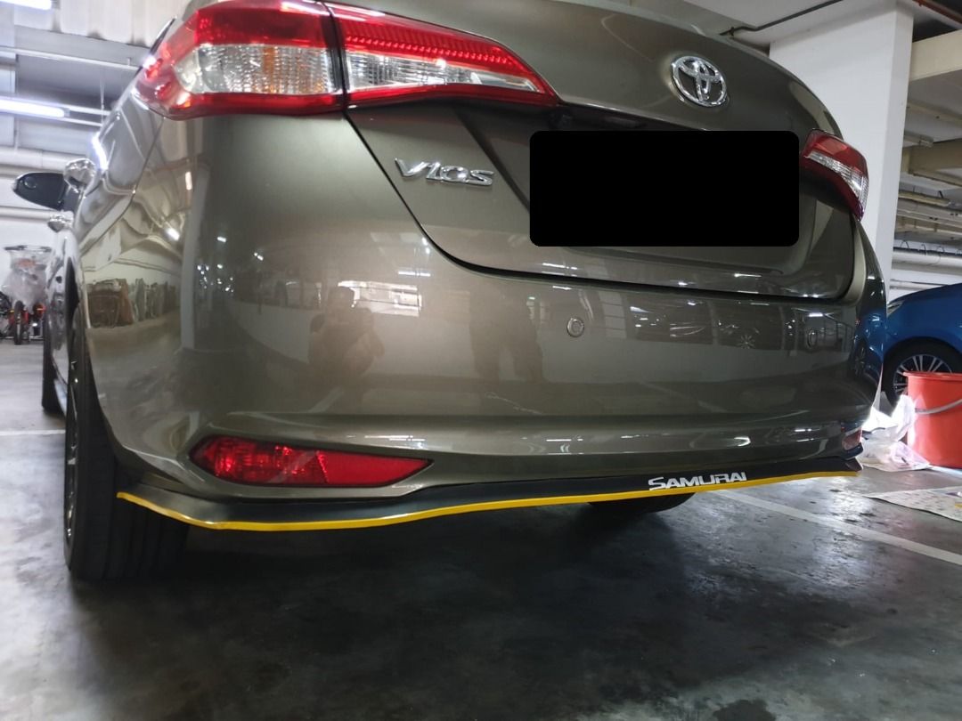 Toyota Vios Gen 2 - Authentic Yellow 3M Reflective Tape 2023, Car ...