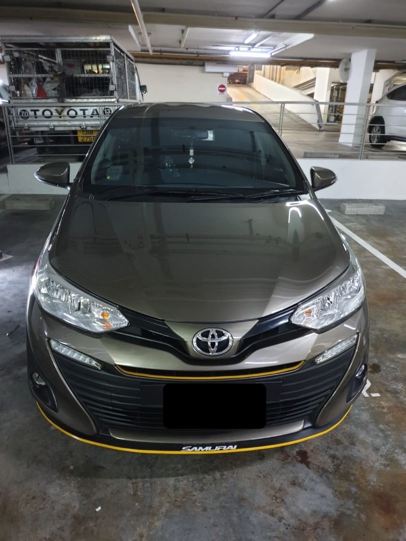 Toyota Vios Gen 2 - Authentic Yellow 3M Reflective Tape 2023, Car ...
