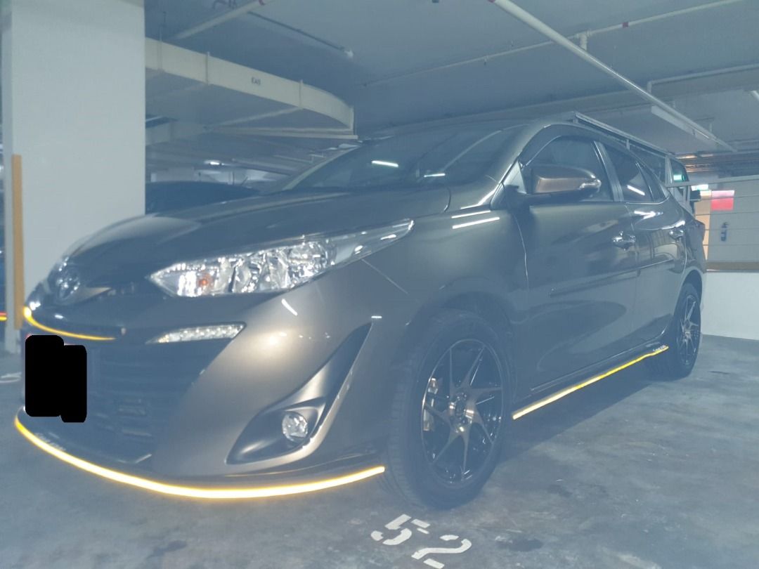 Toyota Vios Gen 2 - Authentic Yellow 3M Reflective Tape 2023, Car ...