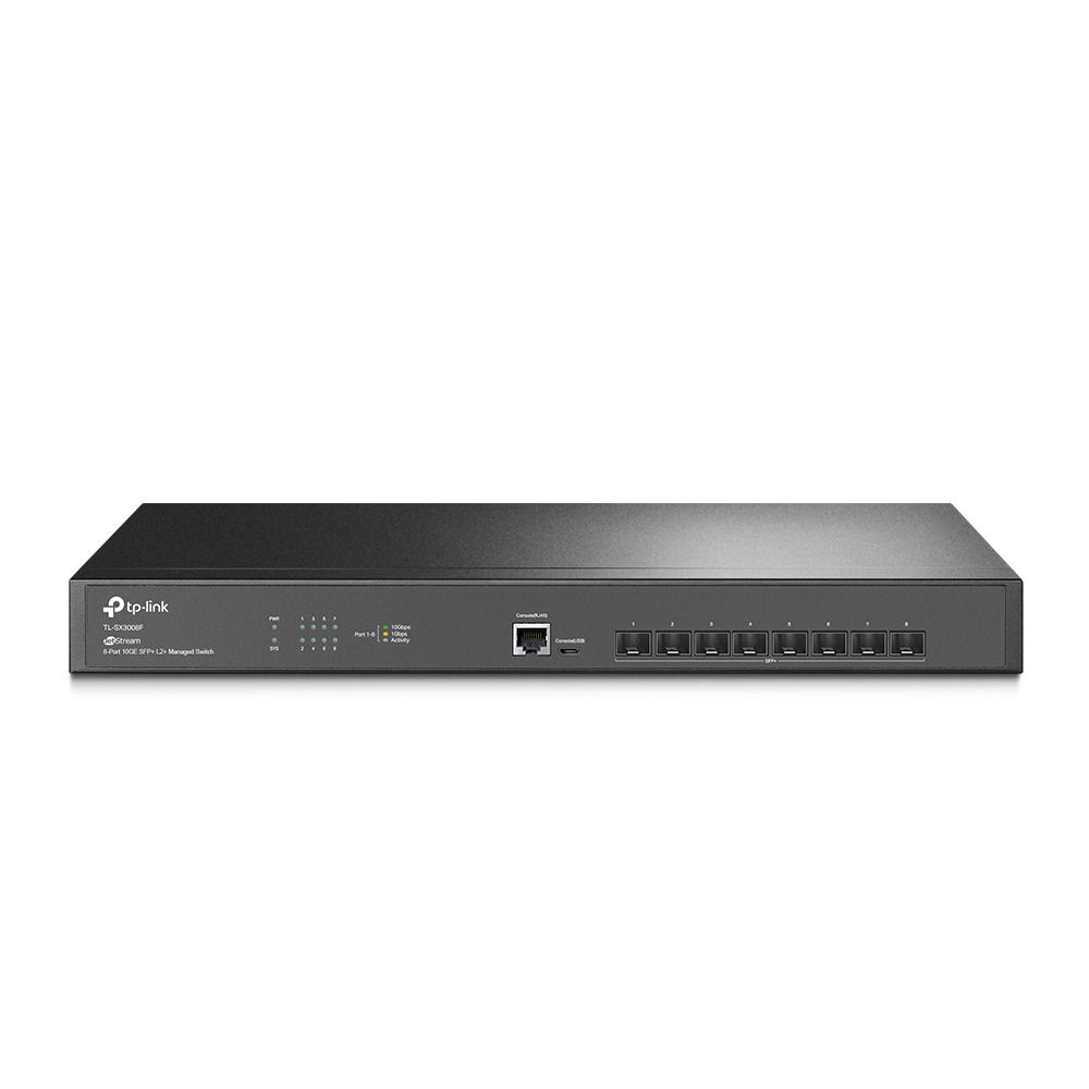 TP-Link TL-SX3008F - JetStream 8-Port 10GE SFP+ L2+ Managed Switch ...
