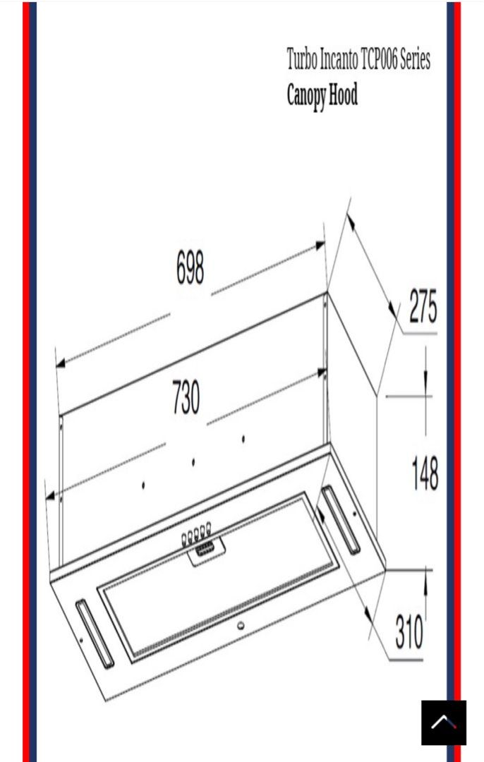 Turbo HOOD, TV & Home Appliances, Kitchen Appliances, Hobs & Hoods on ...