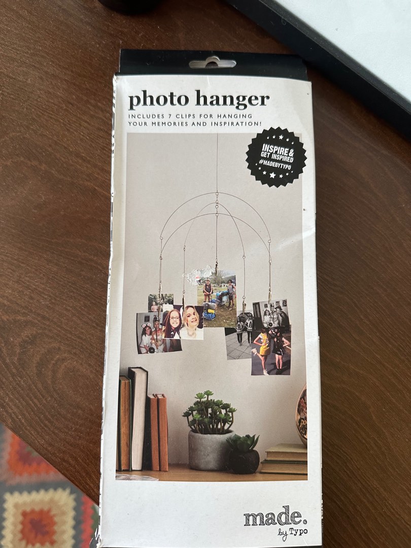 Typo Photo Hanger, Furniture & Home Living, Home Decor, Frames ...