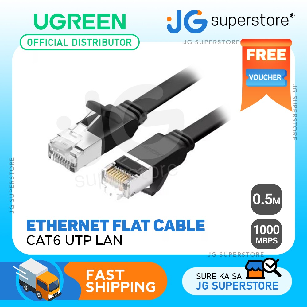 UGREEN CAT6 UTP LAN Ethernet 1000 Mbps Gigabit RJ45 Patch Network ...