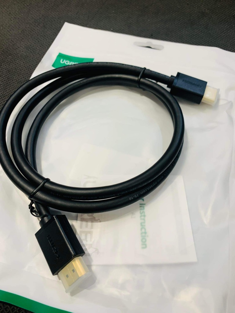 UGREEN HDMI Cable 1 Meter v2.0 HD104 10106, Computers & Tech, Parts ...