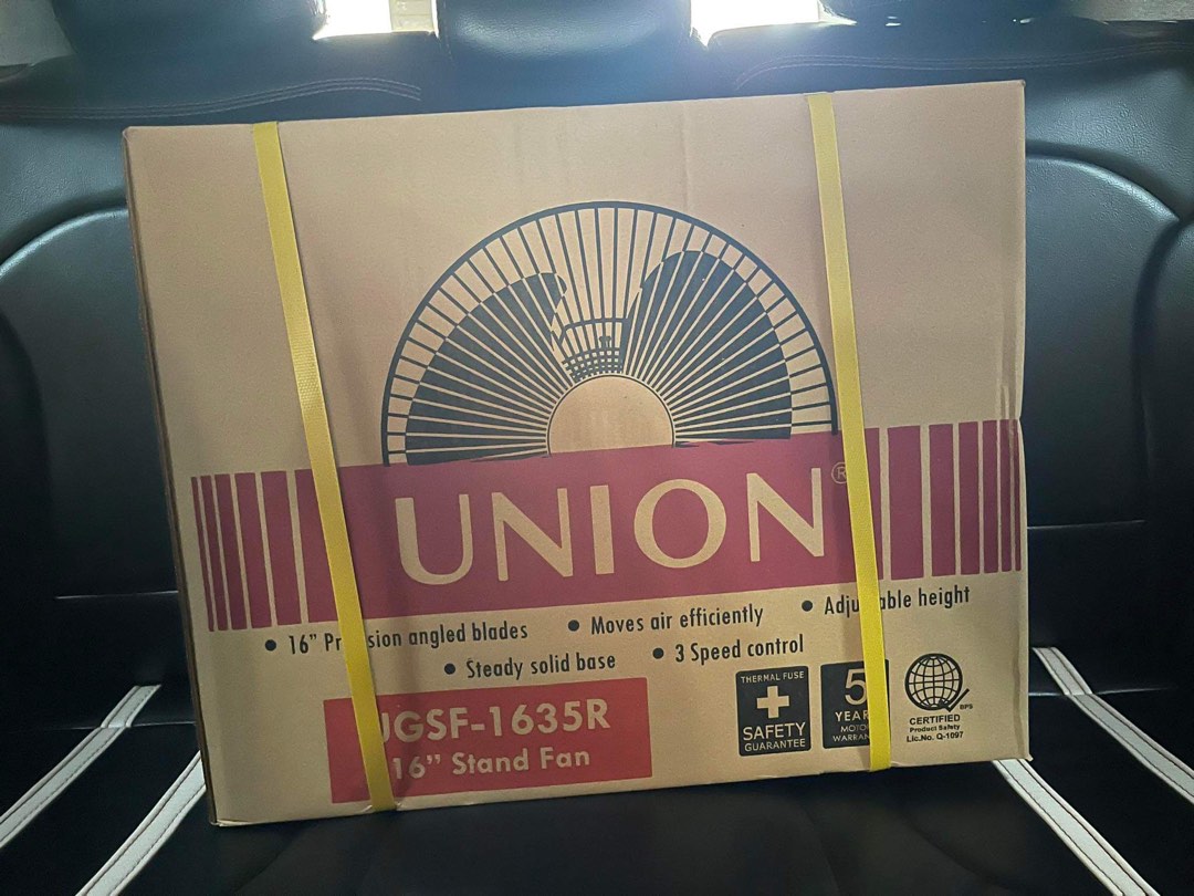 Union 16” Electric Stand Fan, TV & Home Appliances, Air Conditioning ...
