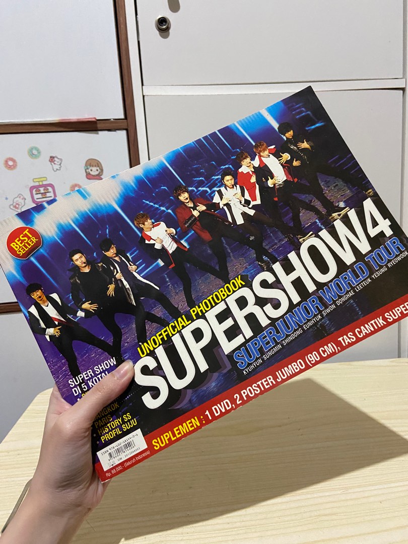 Unofficial Photobook Super Show 4 Super Junior, K-Wave di Carousell