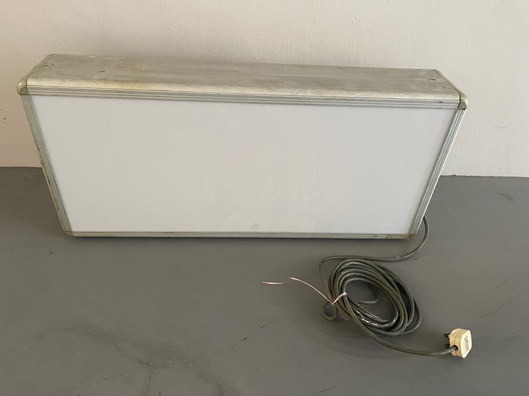Used Small Light Box for Shop Signage with Aluminum Frame, Furniture ...