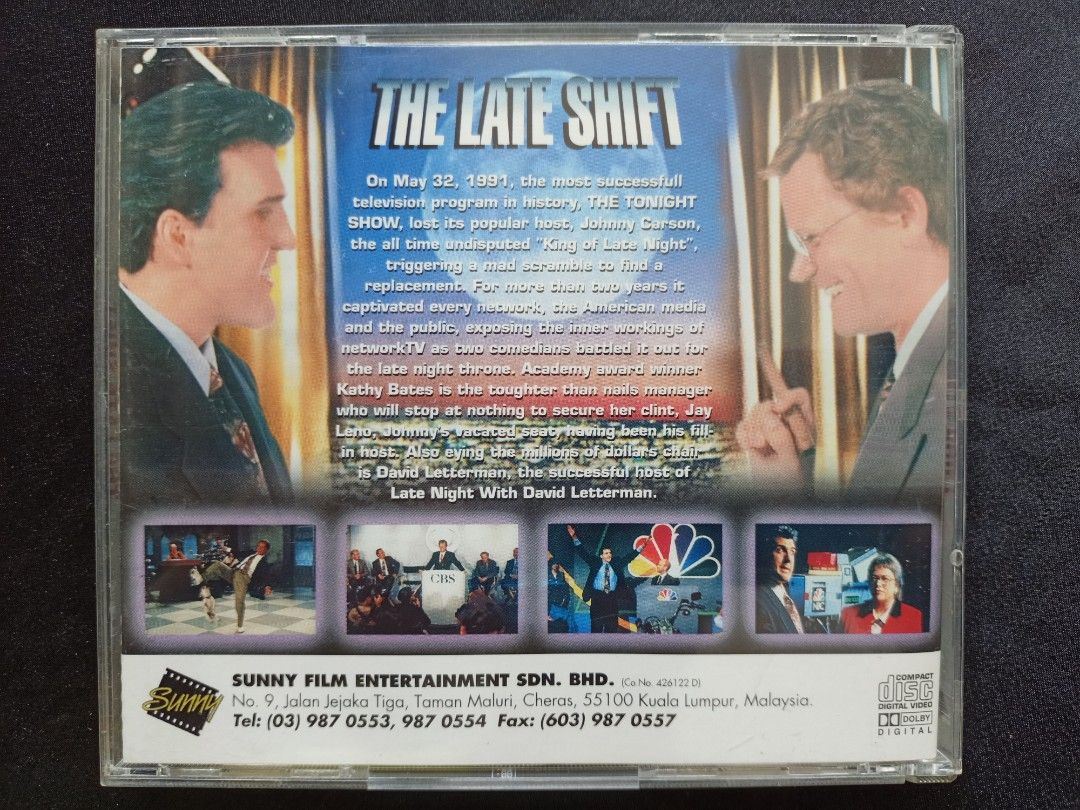 VCD The Late Shift, Hobbies & Toys, Music & Media, CDs & DVDs on Carousell