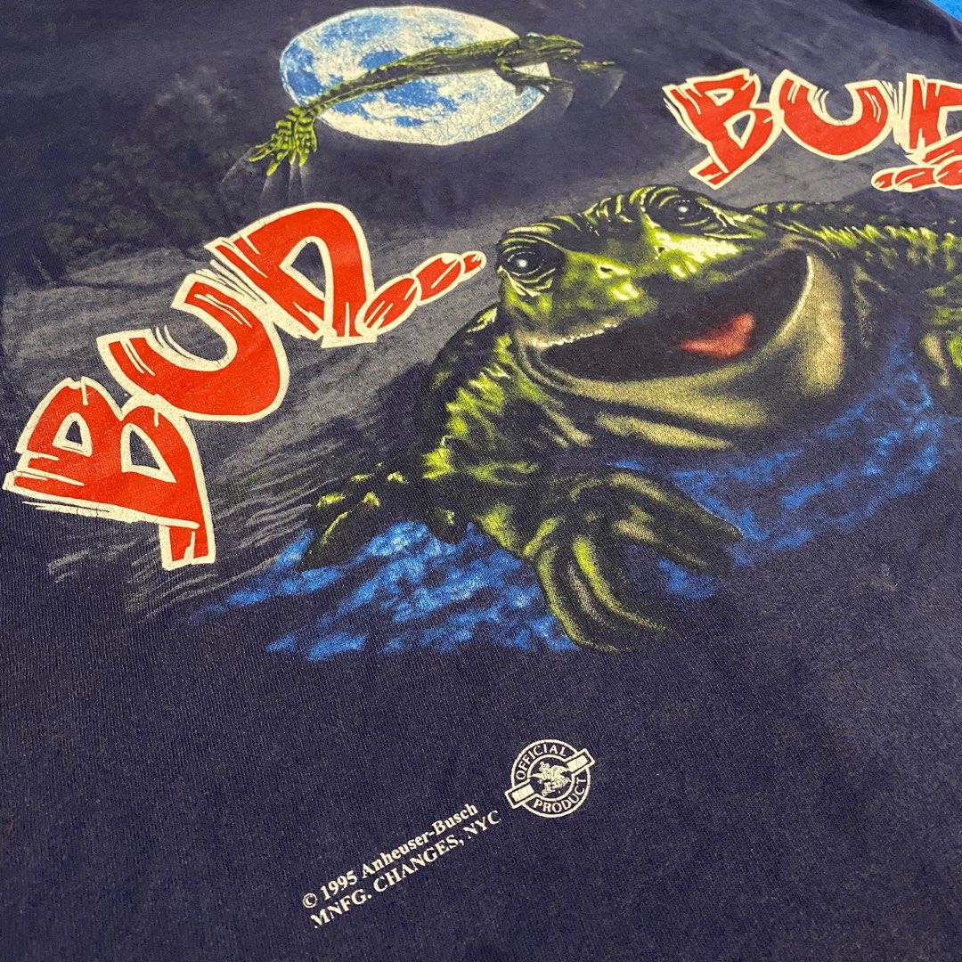Vintage Budweiser 3 frogs on Carousell