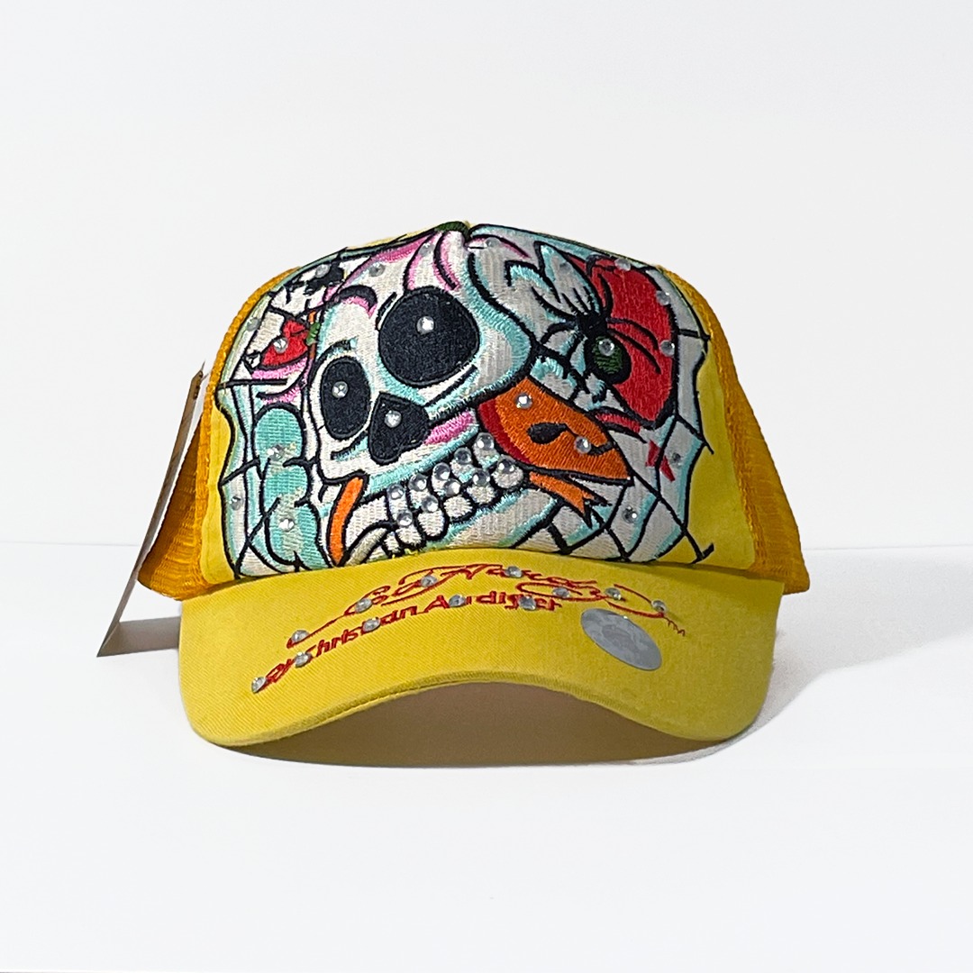 VINTAGE ED HARDY TRUCKER HAT, Men's Fashion, Watches & Accessories ...