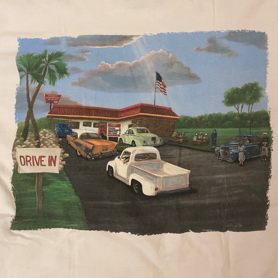 Vintage In N Out Quality You Can Taste Mullet Tee on Carousell