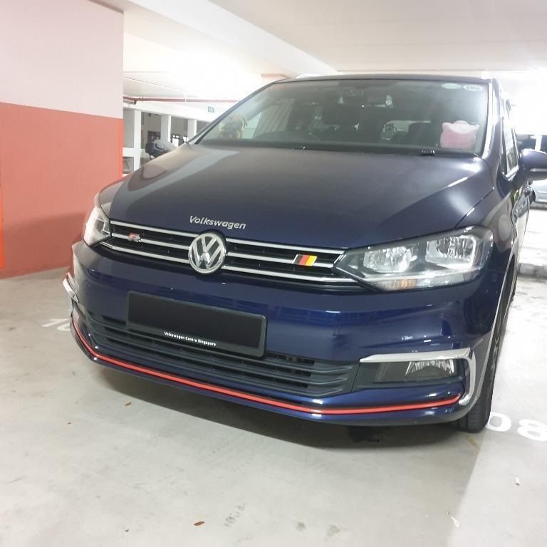 VW Touran Diesel 1.6 - Authentic Red 3M Reflective Tape 2023, Car ...