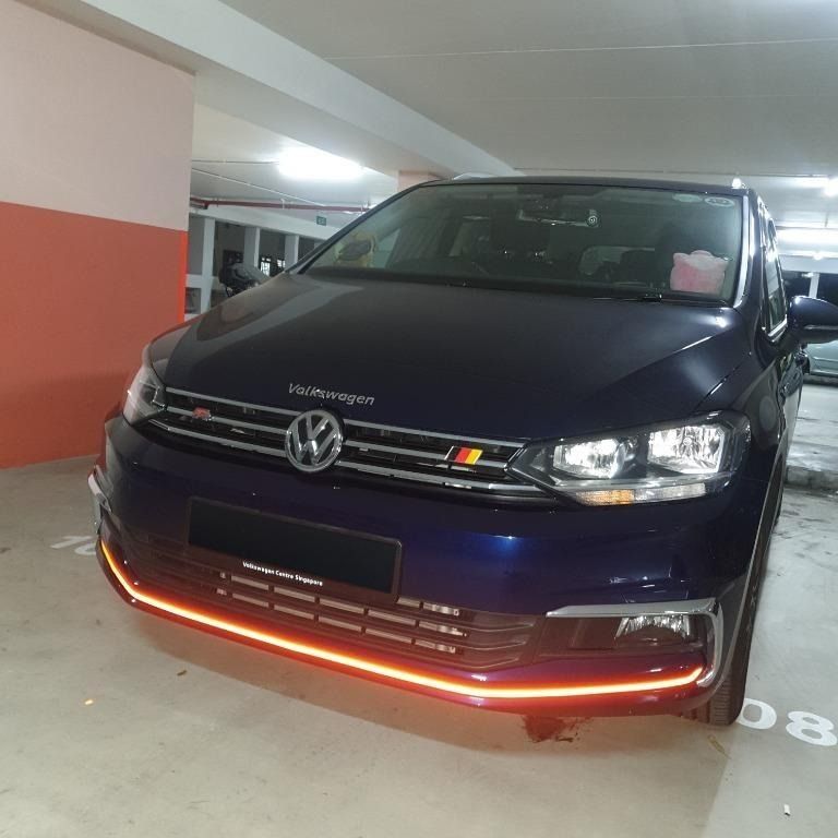 VW Touran Diesel 1.6 - Authentic Red 3M Reflective Tape 2023, Car ...