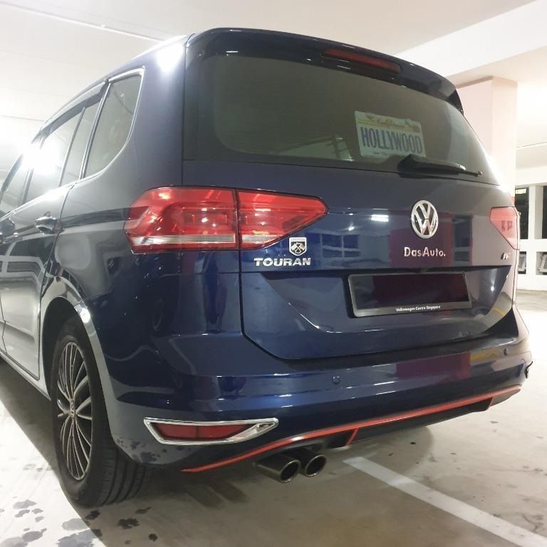 VW Touran Diesel 1.6 - Authentic Red 3M Reflective Tape 2023, Car ...