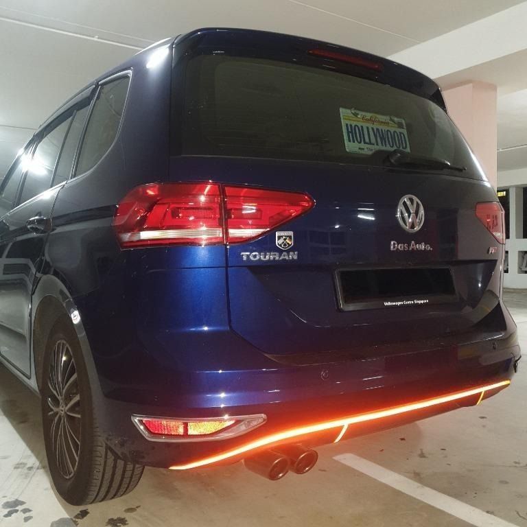 VW Touran Diesel 1.6 - Authentic Red 3M Reflective Tape 2023, Car ...