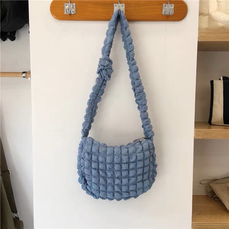 Waffle bag, Women's Fashion, Bags & Wallets, Cross-body Bags on Carousell