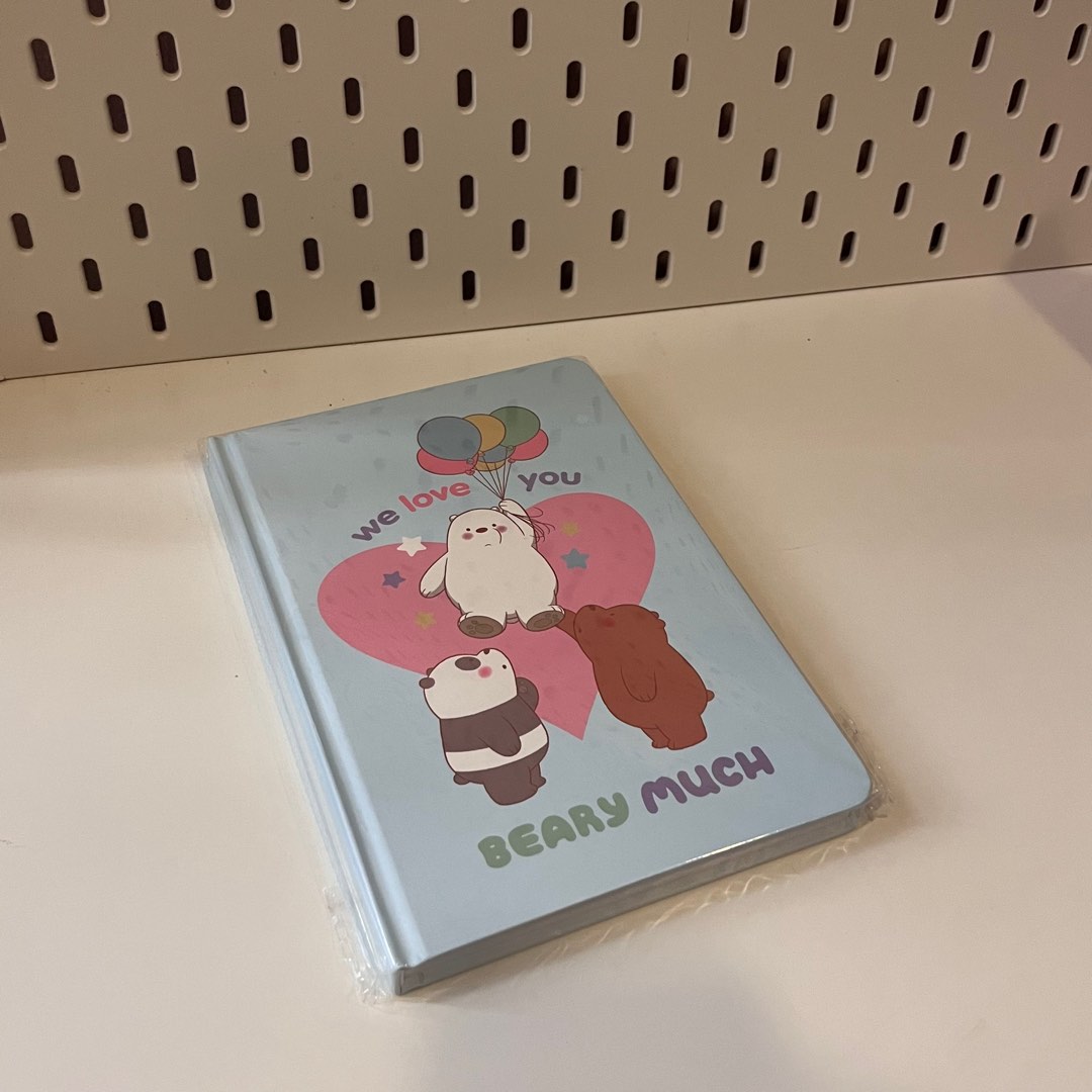 We Bare Bears Notebook on Carousell