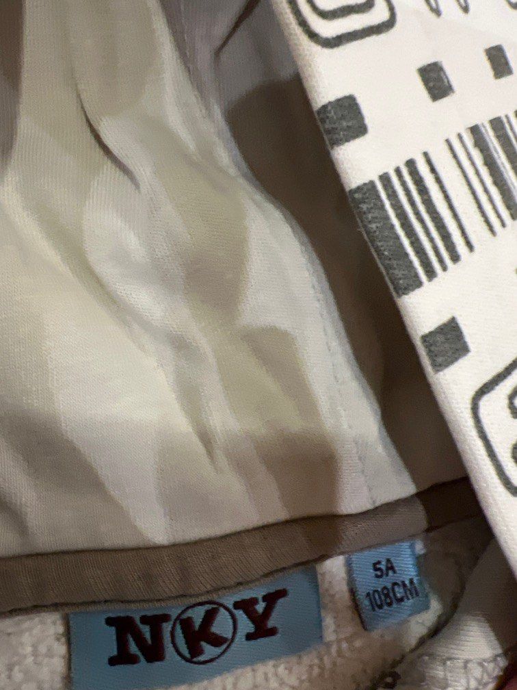 White jacket / jaket putih, Bayi & Anak, Baju Anak Laki-laki, 4 hingga ...