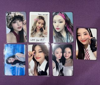 wts le sserafim lesserafim photocards weverse albums kazuha yunjin ...