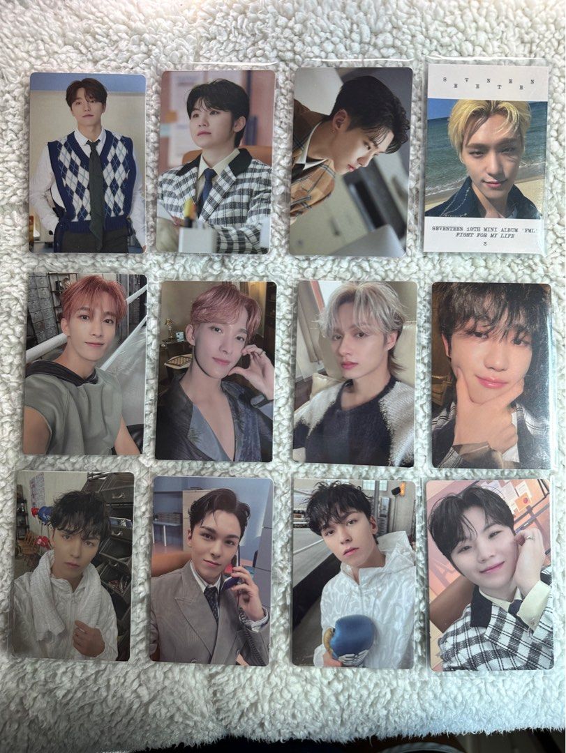 [WTS/ LFB] Seventeen FML Regular/ Carat Version Photocards, Hobbies & Toys, Memorabilia ...