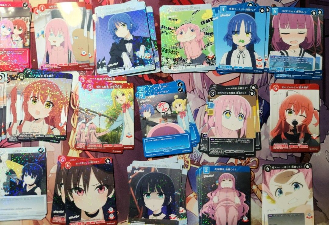 [Price Reduced] wts R Rarity Bocchi The Rock Build Divide TCG, Hobbies ...