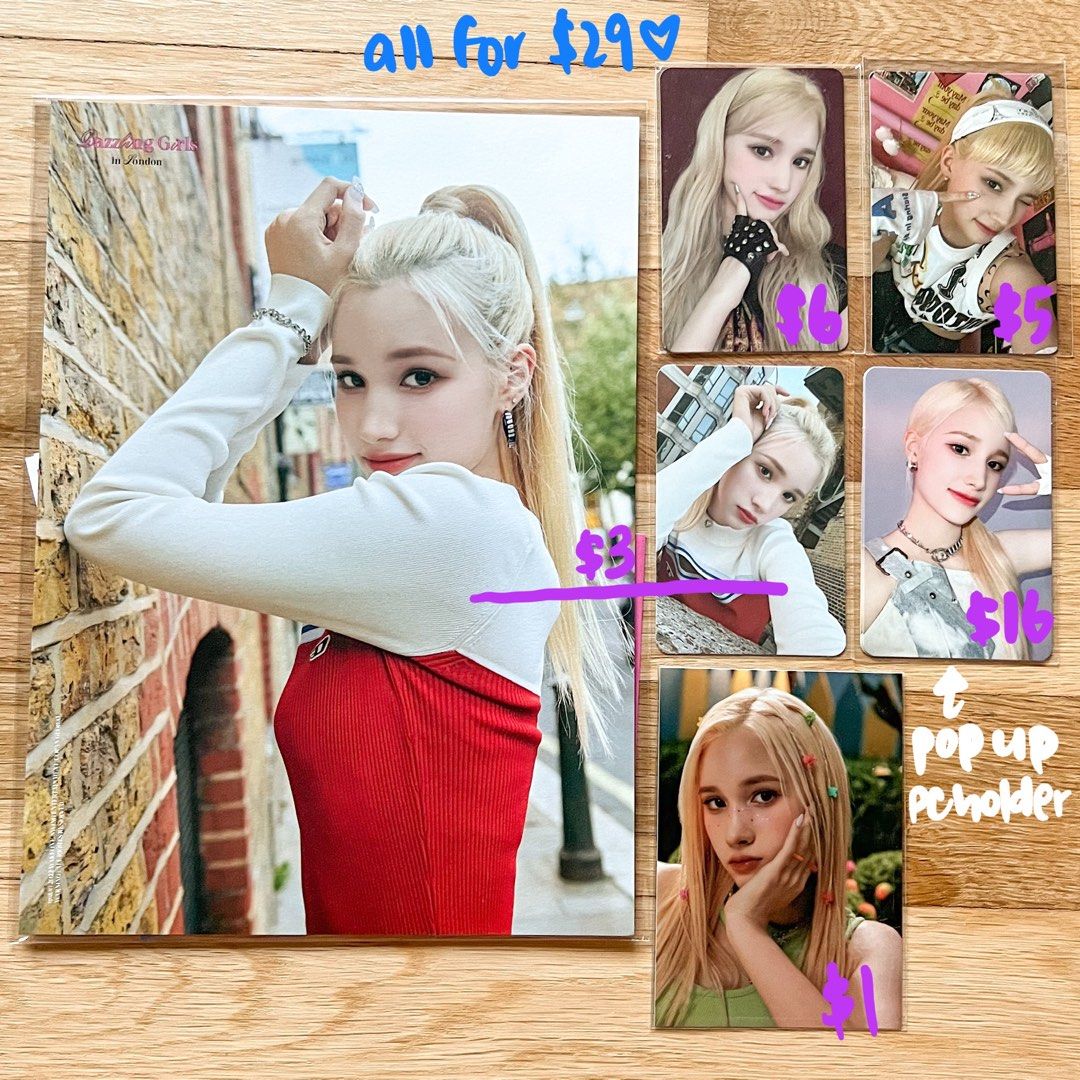 wtt wts kep1er ALL MEMBERS photocard pc / dazzling girls in london photobook jewel case sealed ...