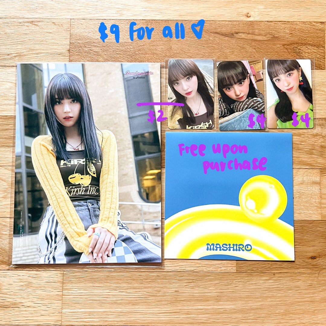 wtt wts kep1er ALL MEMBERS photocard pc / dazzling girls in london photobook jewel case sealed ...