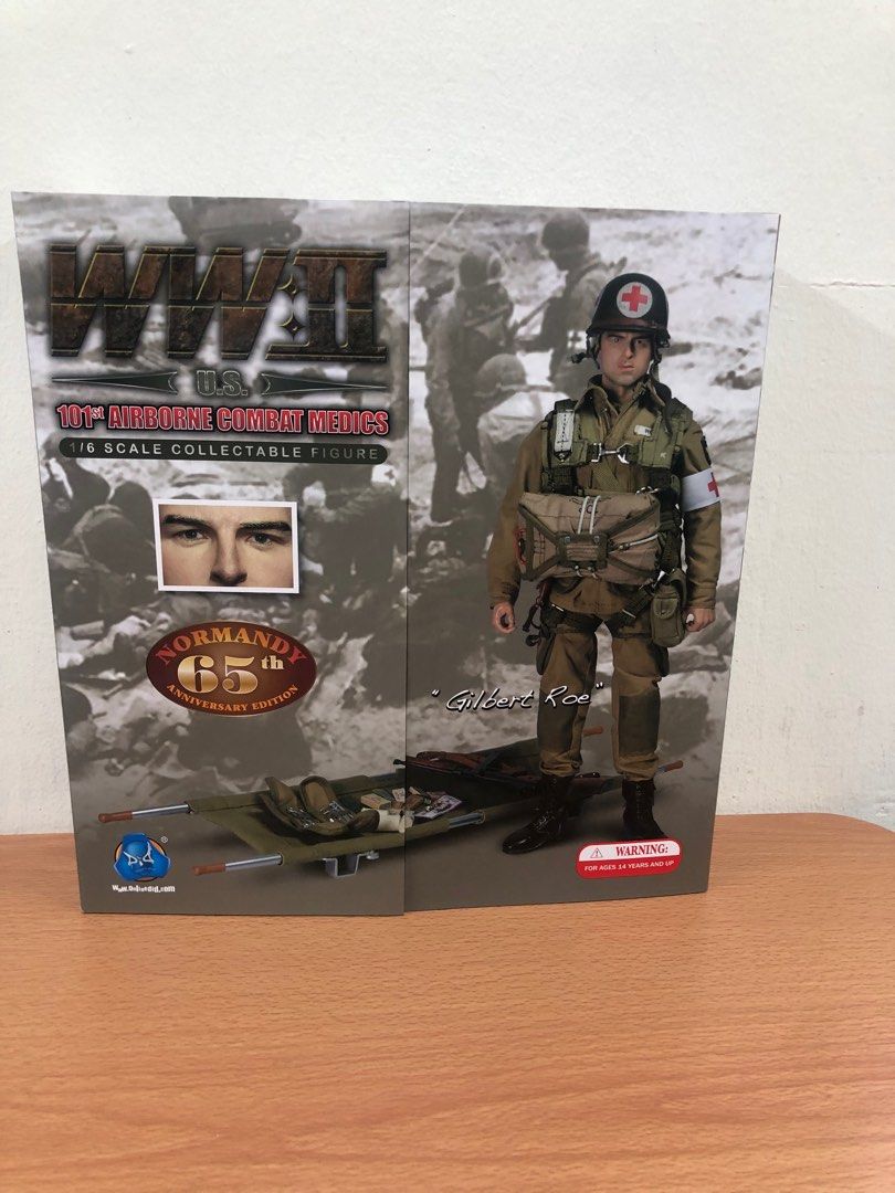 WW2 us 101st airborne combat medics1/6 scale figure, Hobbies & Toys, Toys & Games on Carousell