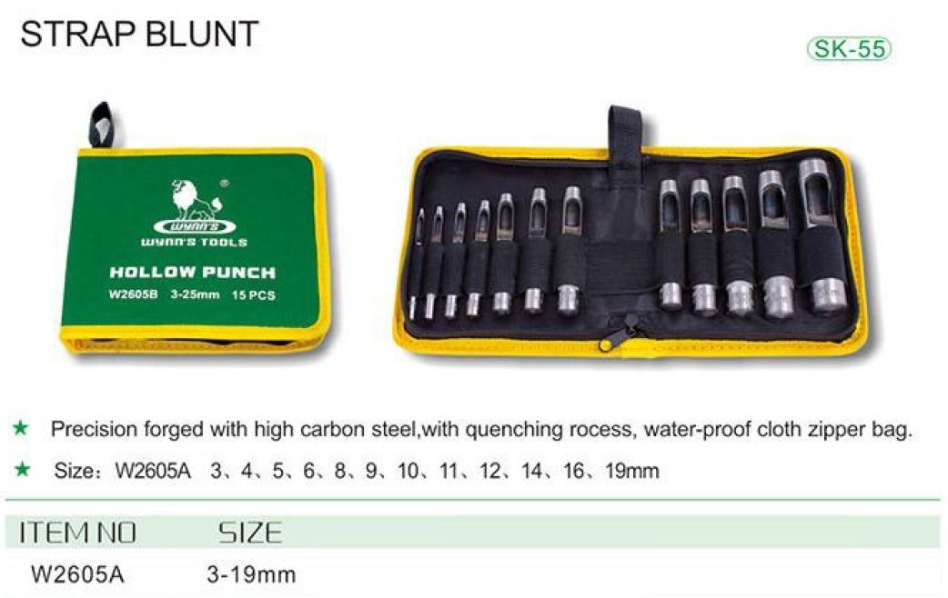 Wynn's Tools 12pcs Hole Punch Set W2605A, Furniture & Home Living, Home ...