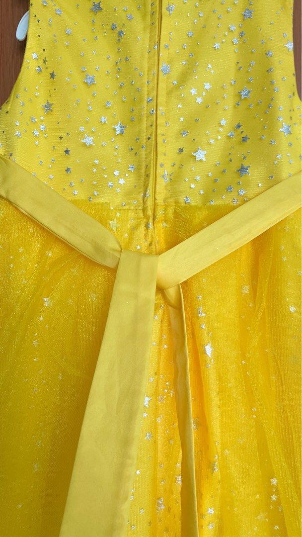 Yellow Tulle Dress Girls 3-4 years old, Babies & Kids, Babies & Kids ...