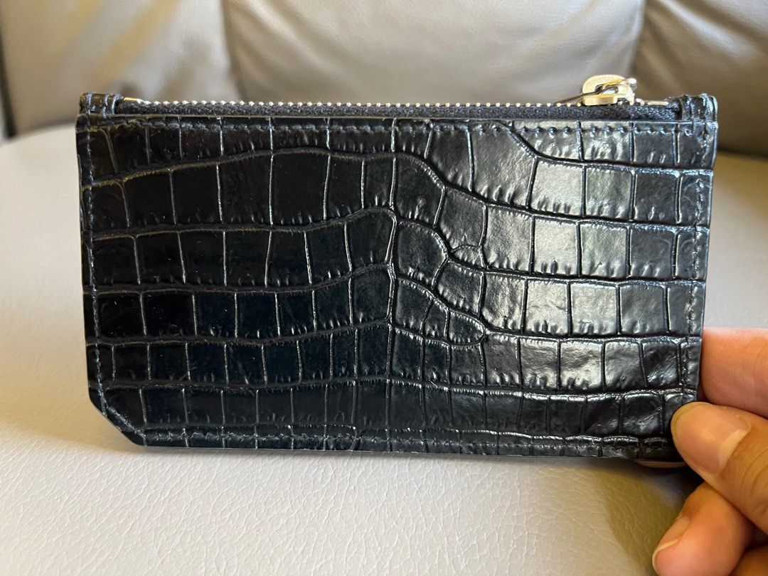 YSL Croc Card Holder On Carousell ysl-croc-card-holder-on-carousell