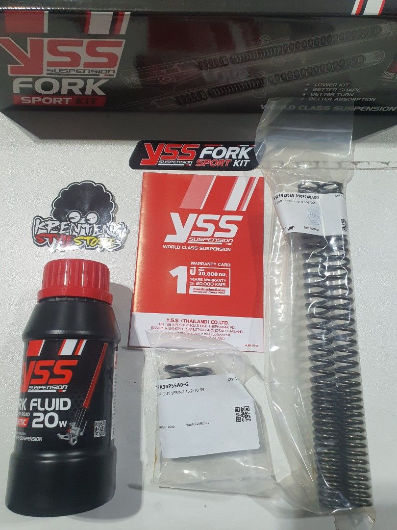 YSS Fork Kit, Motorcycles, Motorcycle Accessories on Carousell