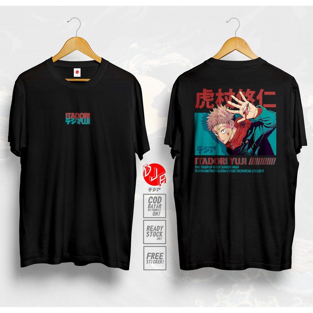 Yuji itadori jujutsu kaisen T shirt!, Men's Fashion, Tops & Sets ...
