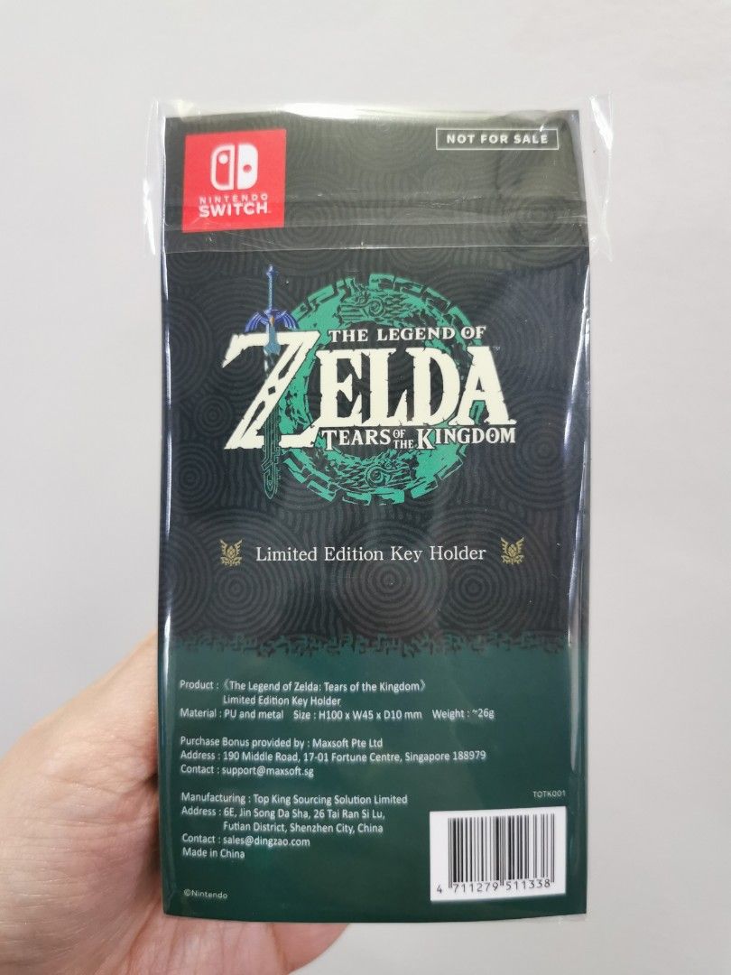 Zelda TOTK Limited Edition Key Holder, Men's Fashion, Bags, Belt bags ...