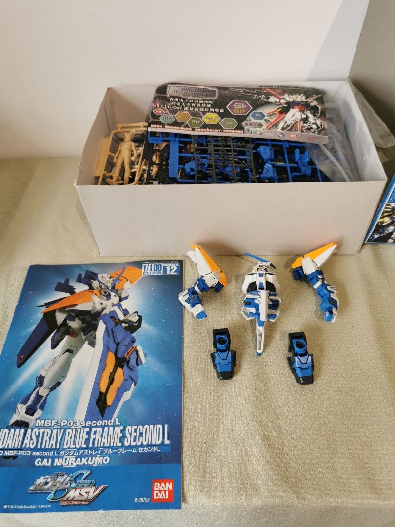 1/100 Bandai Master Grade & Gundam Seed series model kits- Wing Gundam ...