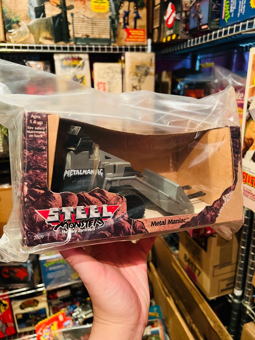 1986 Steel Monsters Metal Maniac vehicle NEW RARE, Hobbies & Toys ...