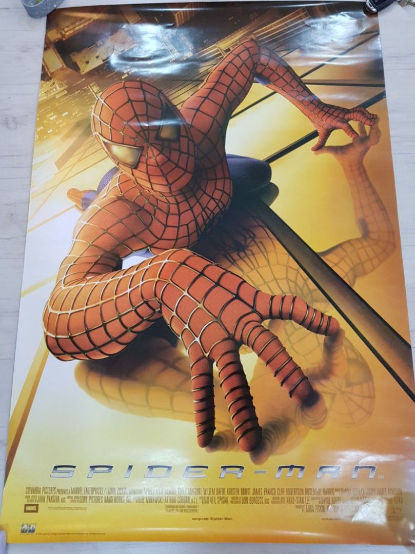 Spider Man Movie Poster 2002