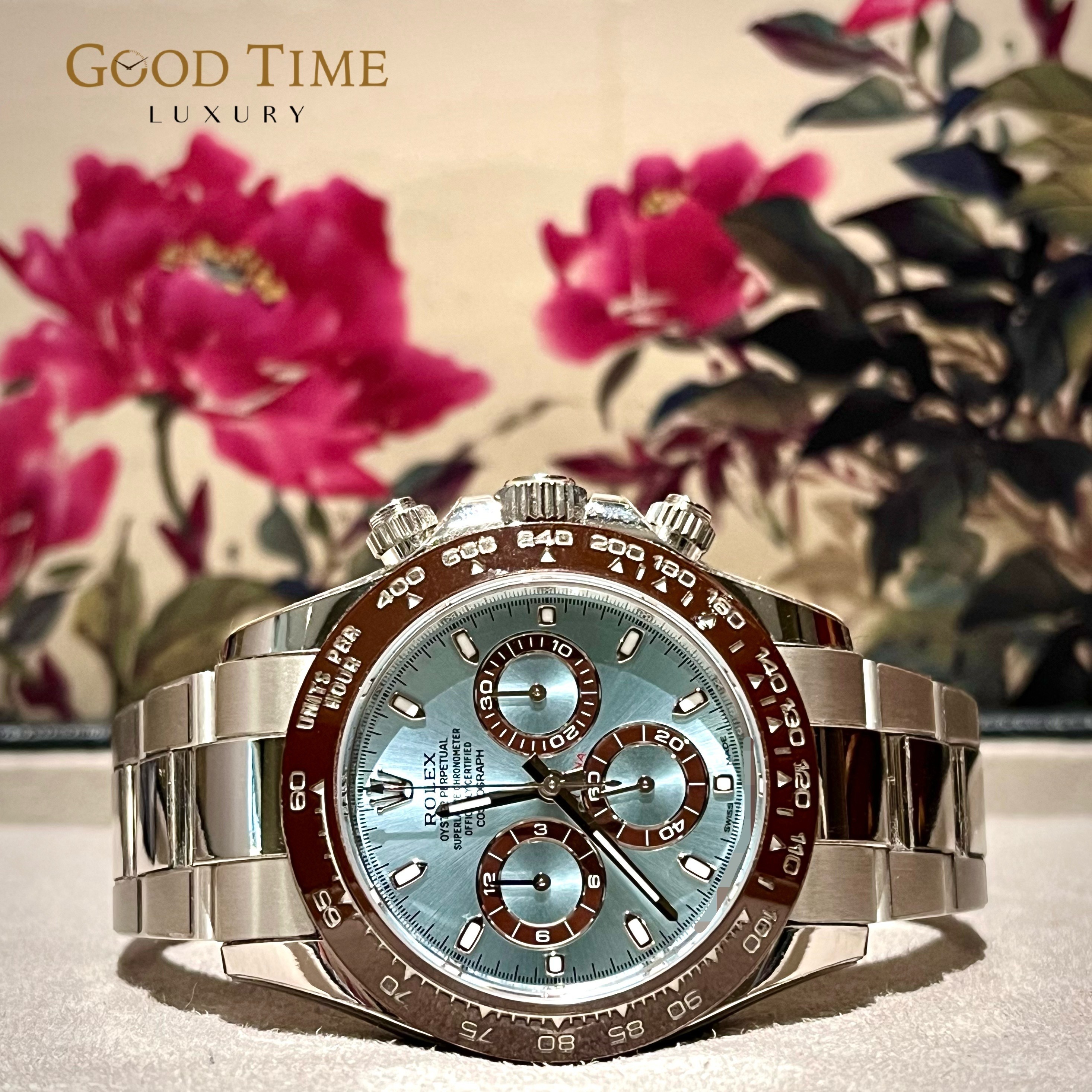 2020 NFC Rolex PLATINUM Daytona 116506 Ice Blue, Luxury, Watches on ...