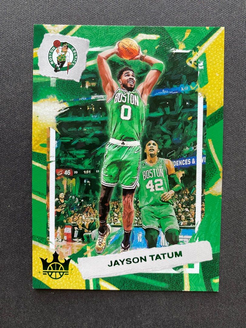 2022-23 Panini Court King Jayson Tatum Jade 04/25, Hobbies & Toys, Toys ...