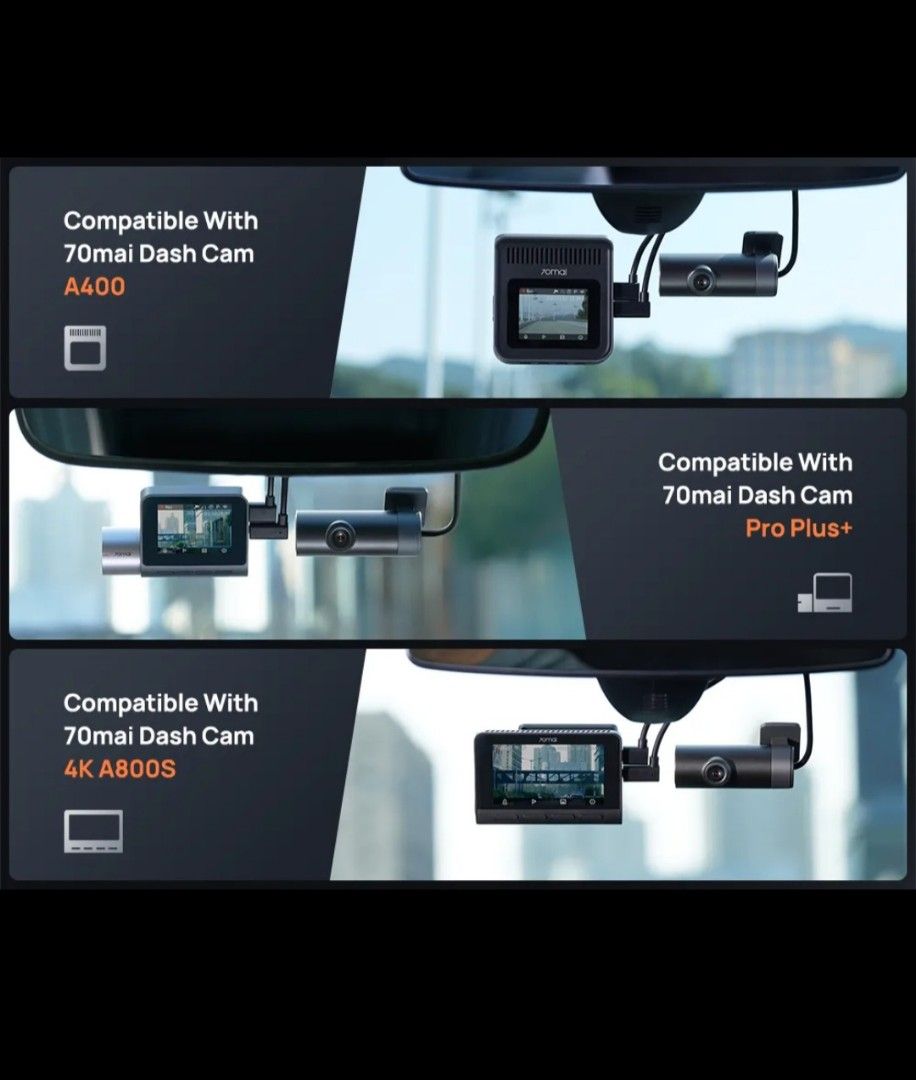 70mai Internal Dash Cam, Car Accessories, Accessories on Carousell