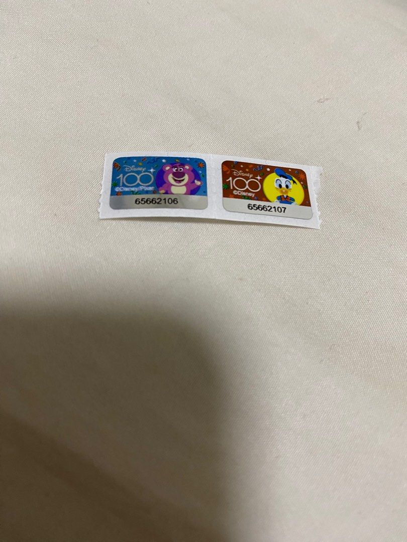 7-11 Disney Disney100 Anniversary Collectible Sticker Stamp, Hobbies ...