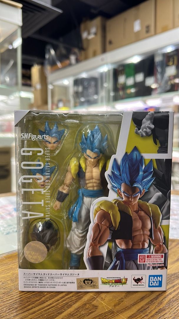 全新 Bandai S.H.Figuarts Shf Broly God SS SSGSS Gogeta Dragon Ball Dragonball 龍珠 神格比達 比達, 興趣及遊戲 ...