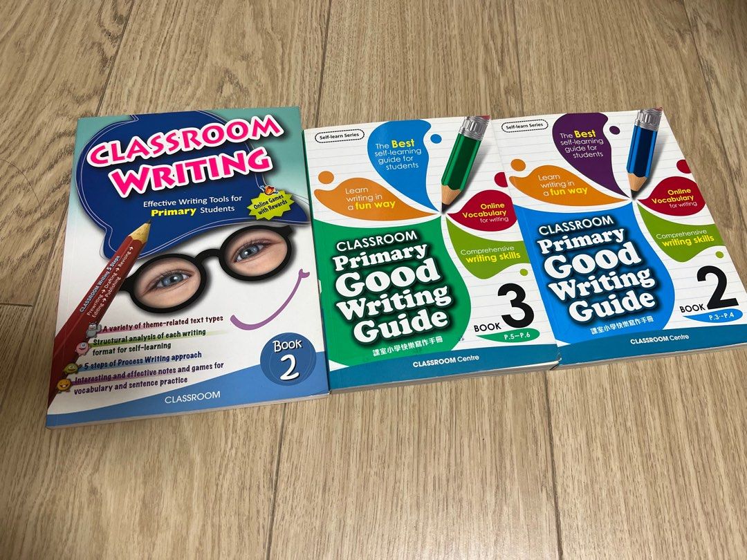 課室英文寫作 Classroom Writing Guide, 興趣及遊戲, 書本 & 文具, 教科書 - Carousell