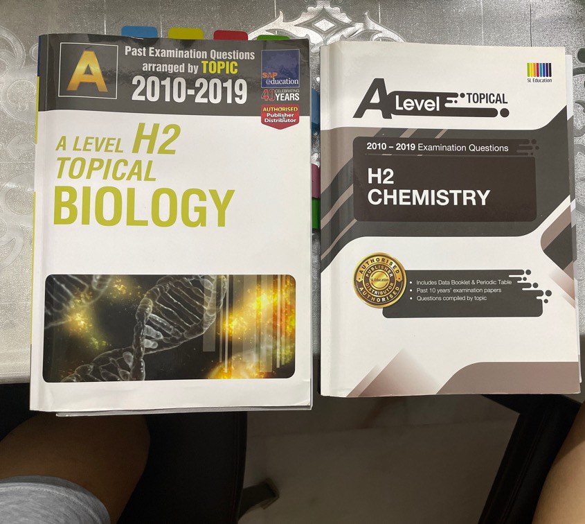 A level TYS H2 bio and Chem, Hobbies & Toys, Books & Magazines ...