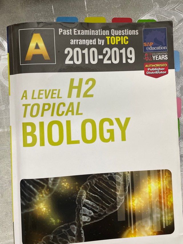 A level TYS H2 bio and Chem, Hobbies & Toys, Books & Magazines ...
