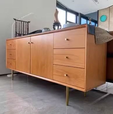 ABHA _ Solid Wood Sideboard Cabinet, Furniture & Home Living, Furniture ...