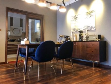 ABHA _ Solid Wood Sideboard Cabinet, Furniture & Home Living, Furniture ...