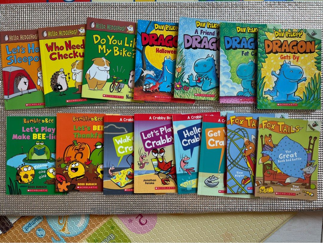 ACORN - Fox Tails, Bumble Bee, Hello Hedgehog, Dragon, 興趣及遊戲, 書本 & 文具 ...