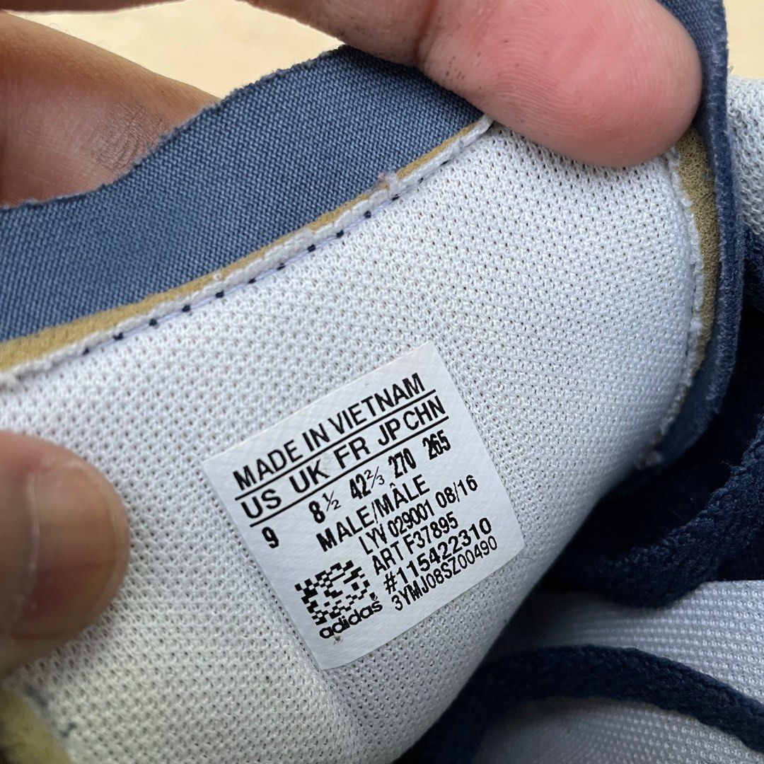 Adidas Campus Vulc 2 Collegiate Navy (8.5UK) - RM1OO, Men's Fashion ...